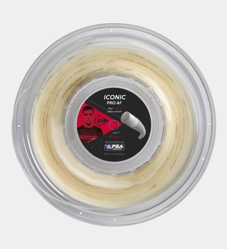 Dunlop Iconic Pro AF String - Squash Source