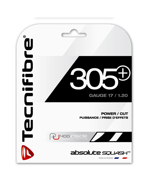 Professional Racquet String Tecnifibre 305 Squash String Set - 18g/1 ...
